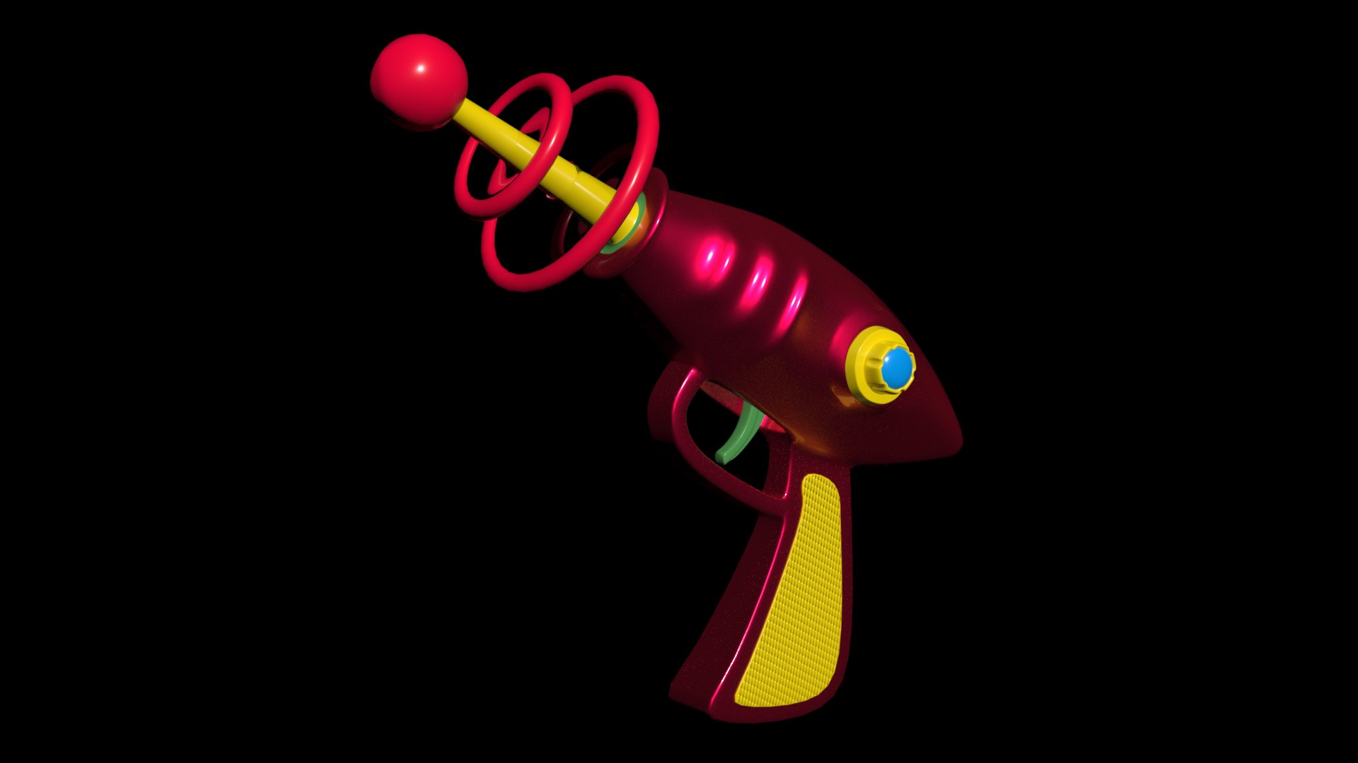Space Gun 3D - TurboSquid 1974622