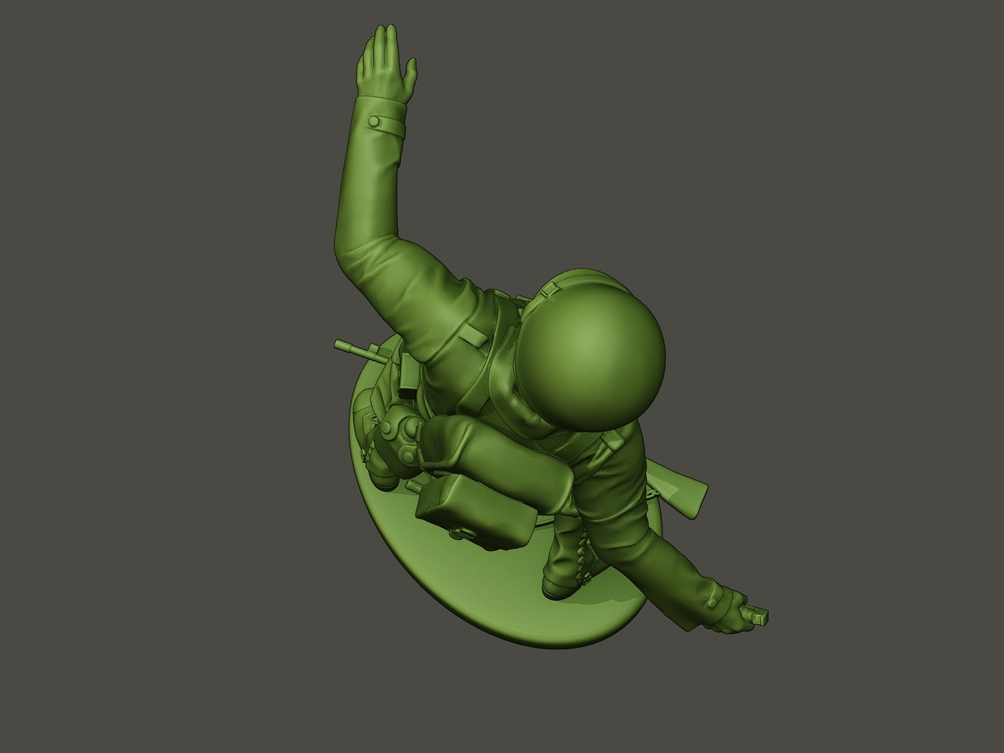 American Soldier Ww2 Throwing 3D Model - TurboSquid 1410073