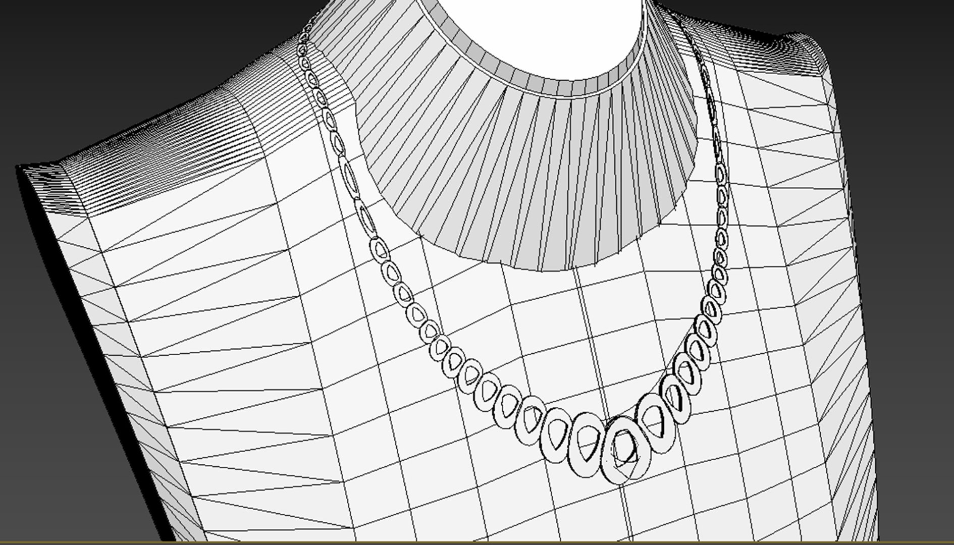 3D Necklace Model - TurboSquid 1470539