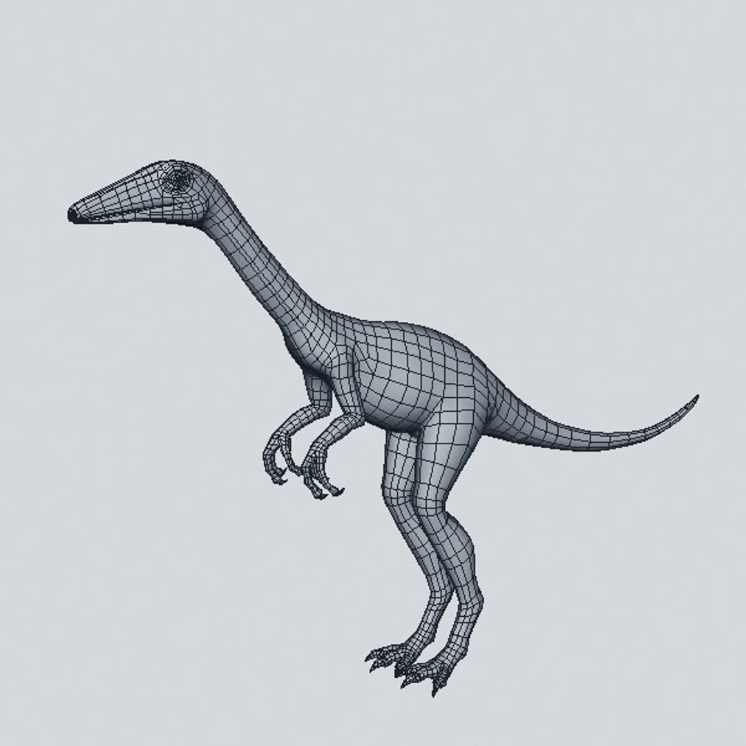 3d model cheetah3d troodon