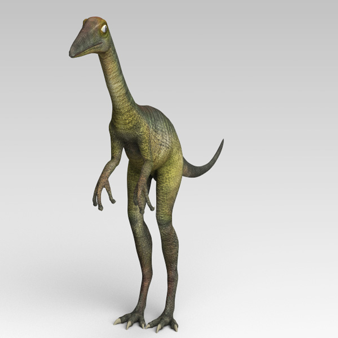3d model cheetah3d troodon