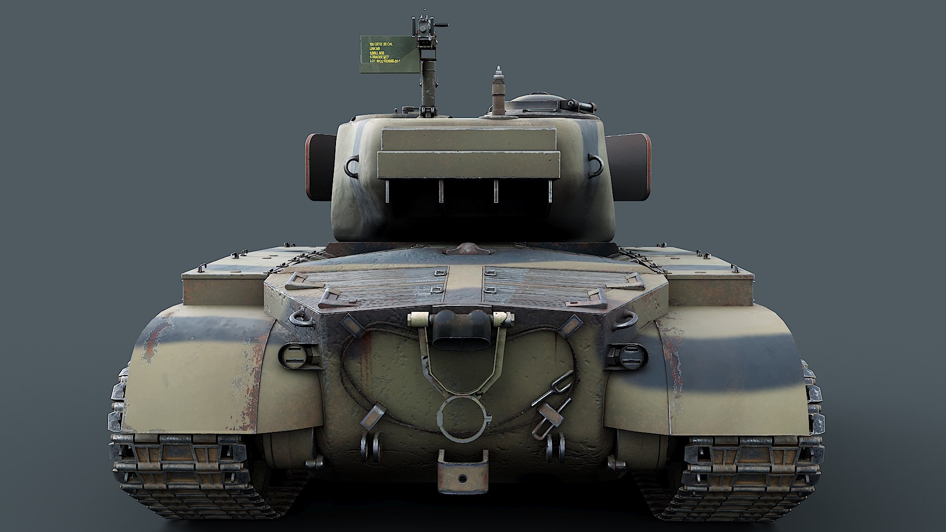 3D Heavy Tank T26E1 Pershing - TurboSquid 1805700
