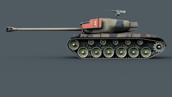 3D Heavy Tank T26E1 Pershing - TurboSquid 1805700
