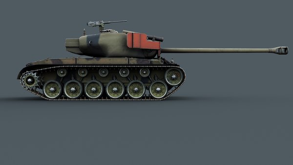 3D Heavy Tank T26E1 Pershing - TurboSquid 1805700