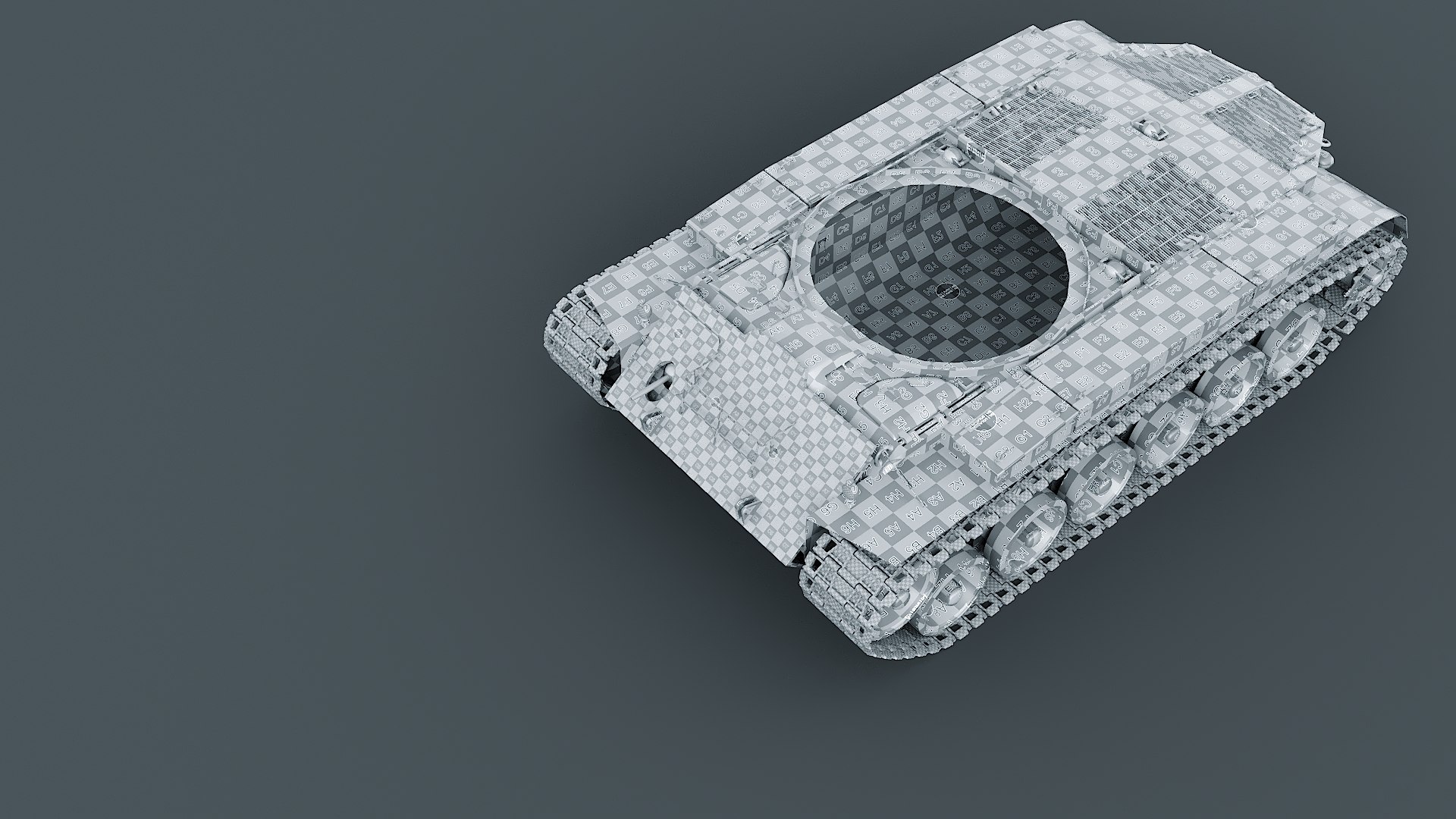 3D Heavy Tank T26E1 Pershing - TurboSquid 1805700