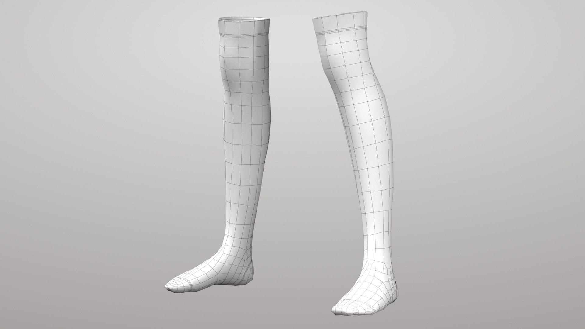 Stockings Black PBR 3D Model - TurboSquid 2050454
