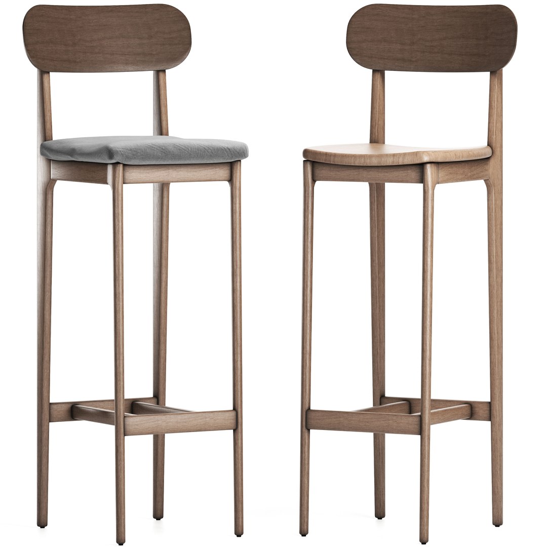 PLC Stool By Modus Model - TurboSquid 1809592