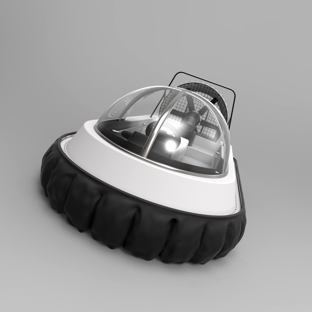 Speed Hovercraft Boat 3d Max