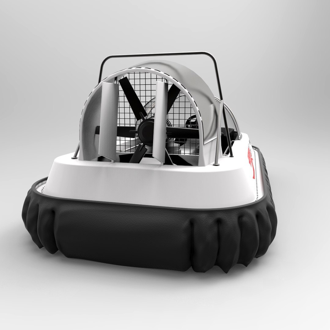 Speed Hovercraft Boat 3d Max