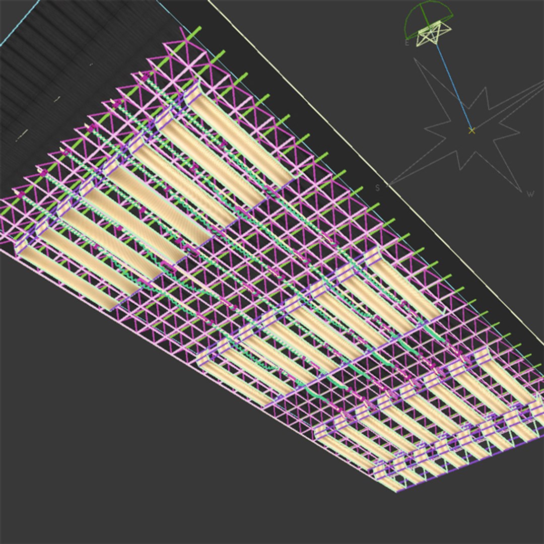Max Drop Ceiling Structure