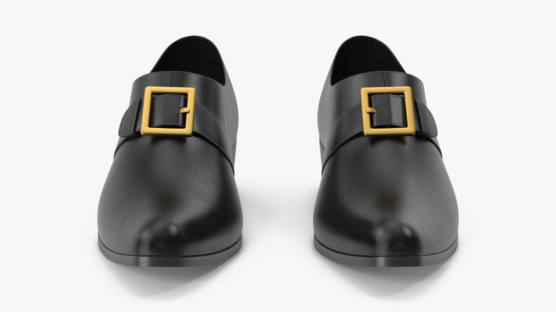 Shoes with Buckle 4 model - TurboSquid 1857321