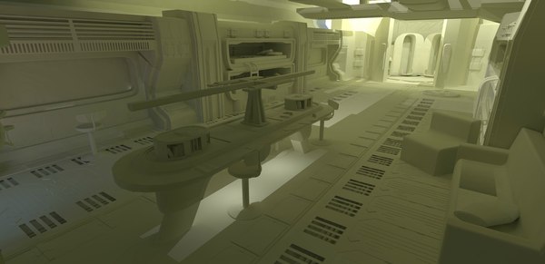 dae spaceship living quarters