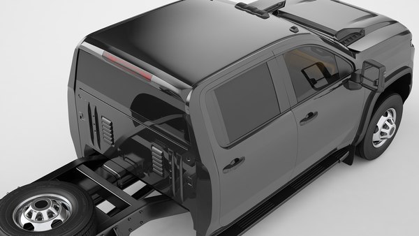 Pickup Truck Generic Chassis 03 3D - TurboSquid 1894033