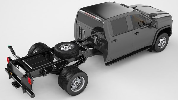 Pickup Truck Generic Chassis 03 3D - TurboSquid 1894033