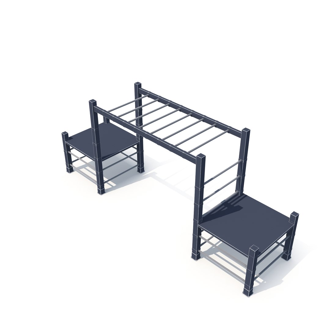 Sports Track Equipment Parkour 3D - TurboSquid 1953367