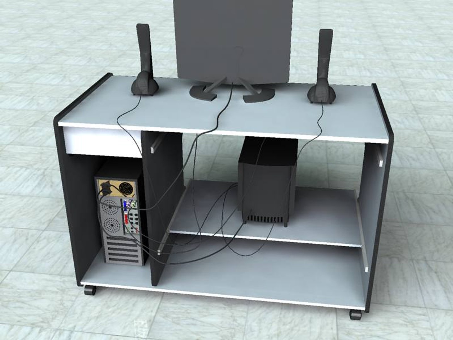 3d Computer Set
