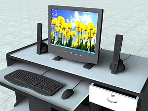 Desktop Computer 3D Models for Download | TurboSquid