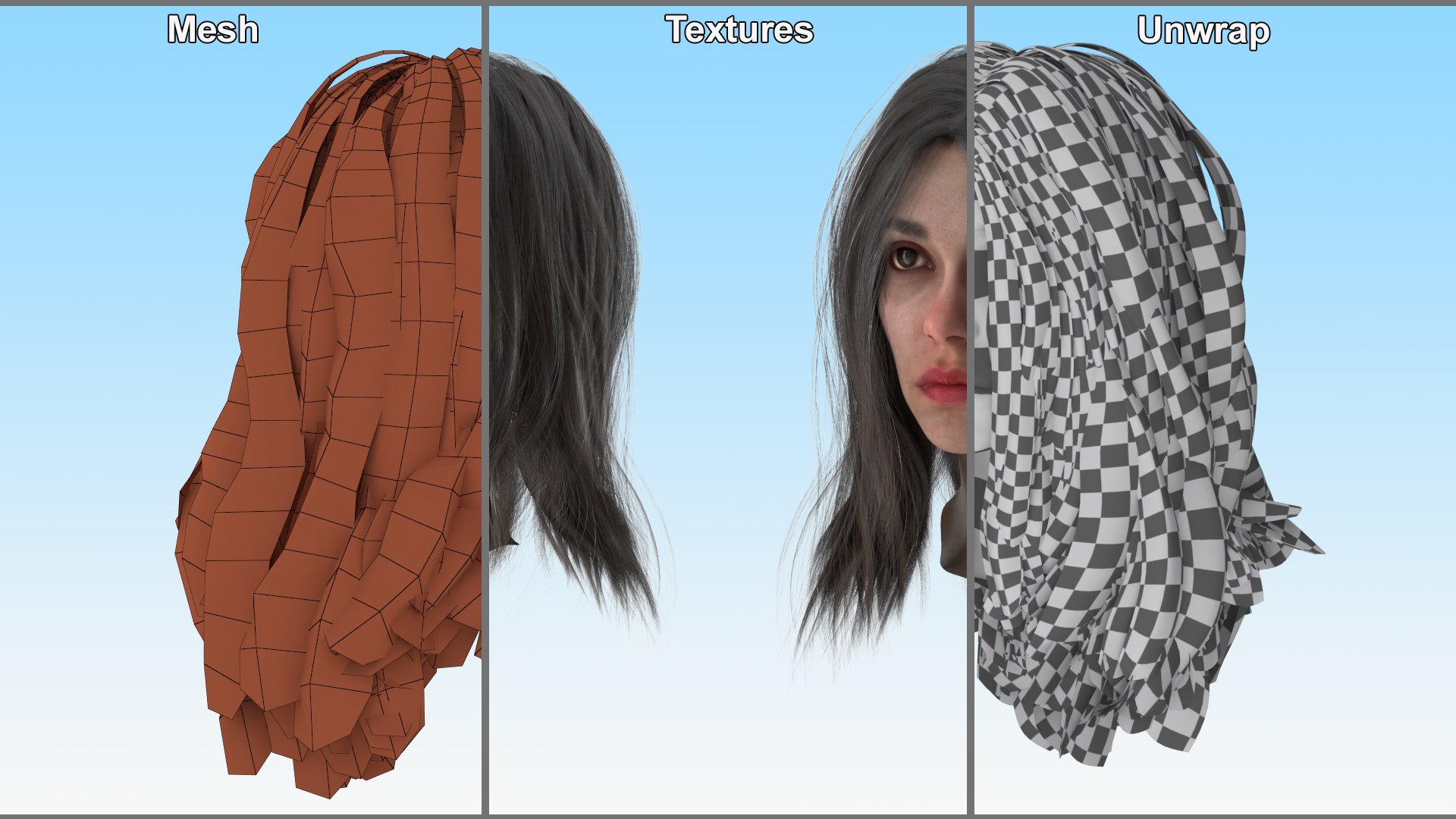 Female Heads Collection 8 Model - TurboSquid 2413941