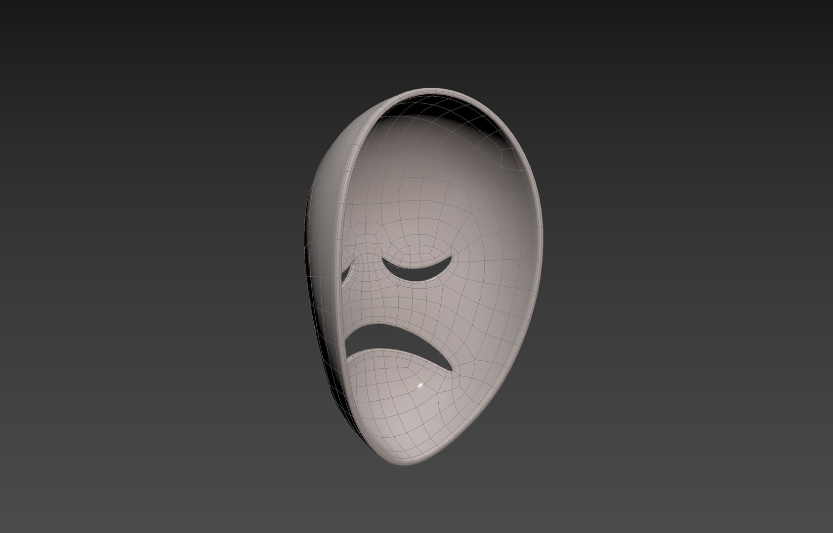 Prop059 Sad Mask 3D - TurboSquid 1864022