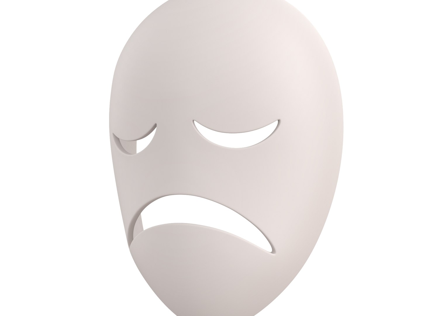 Prop059 Sad Mask 3D - TurboSquid 1864022