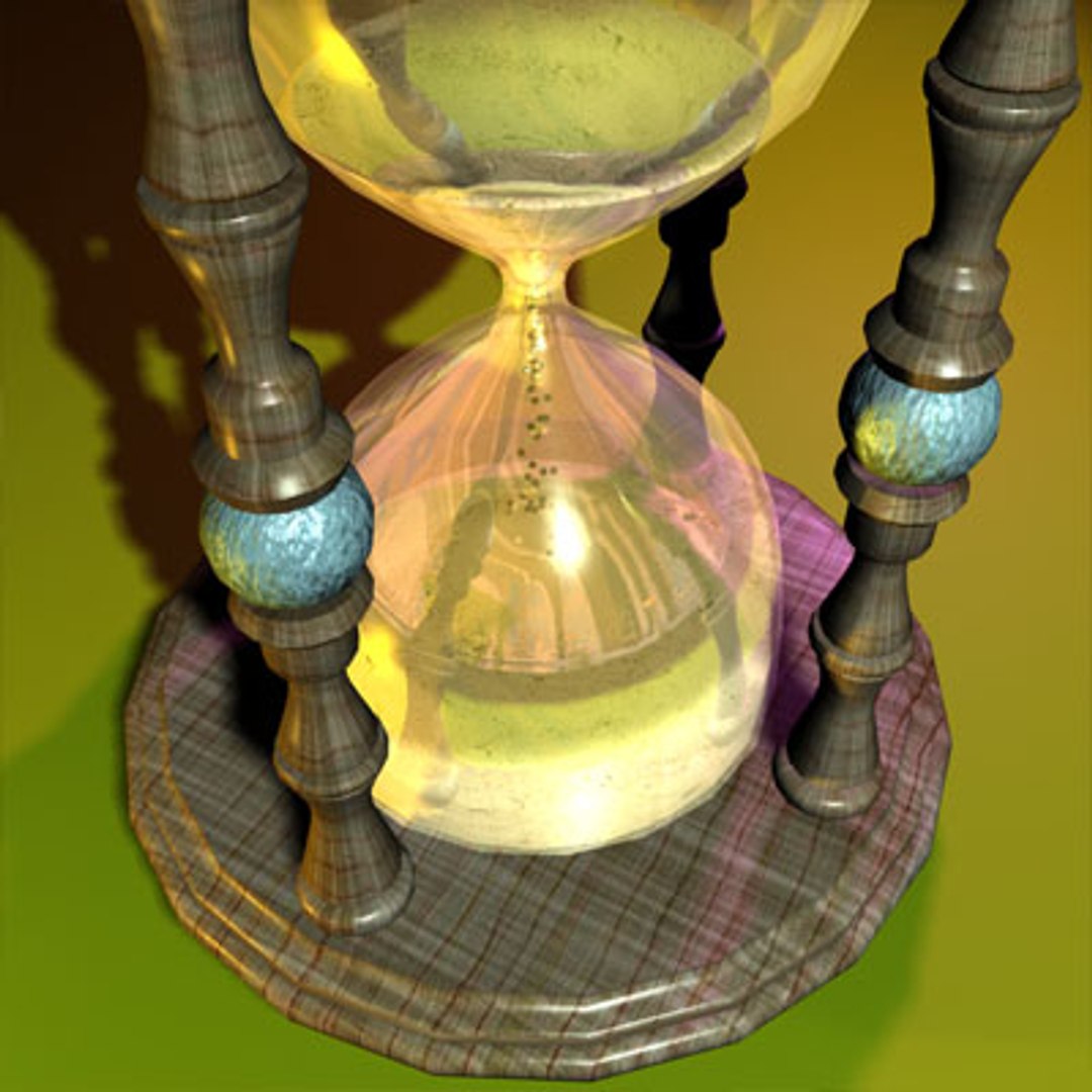 3ds Max Hourglass 01 Animation Hour Glass