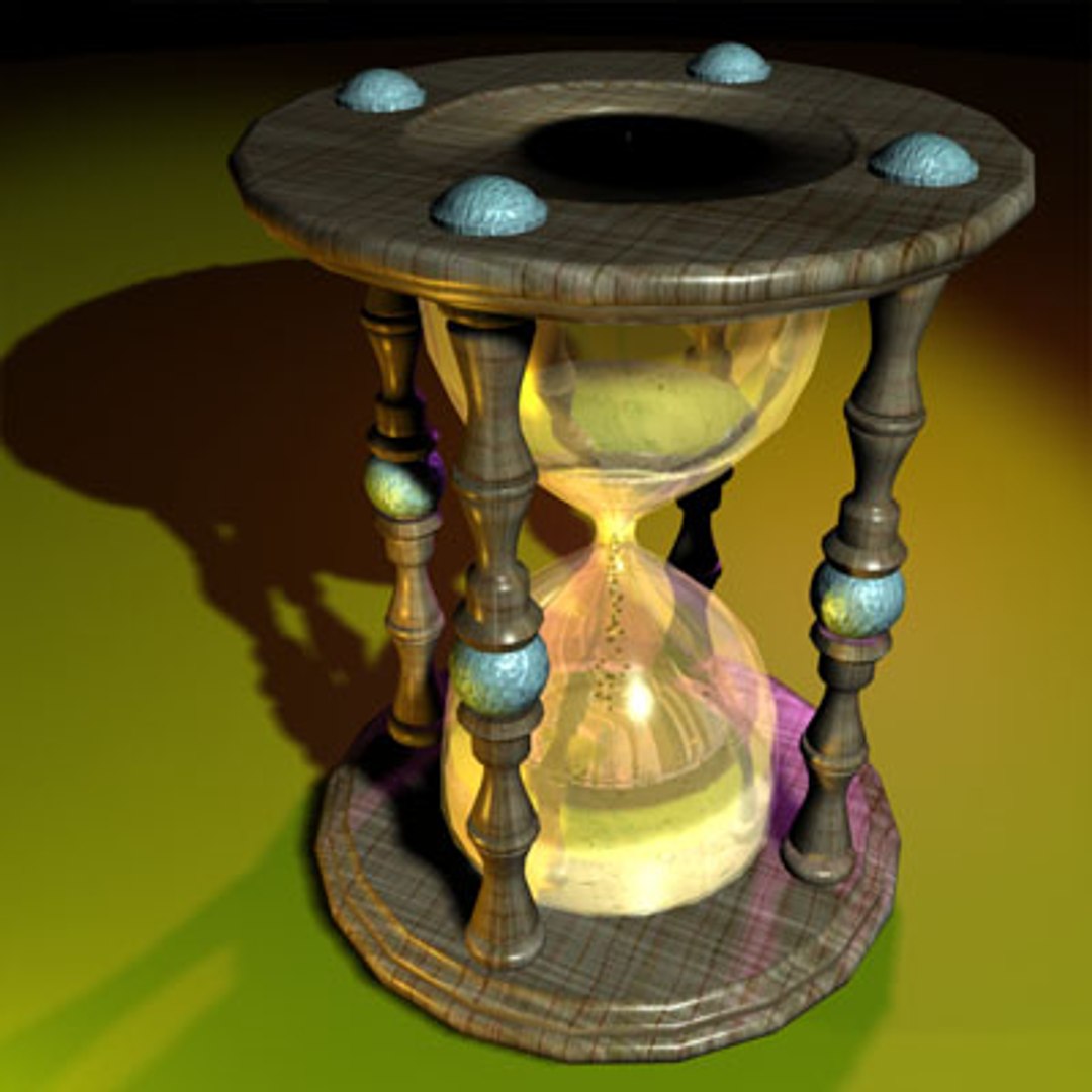 3ds Max Hourglass 01 Animation Hour Glass