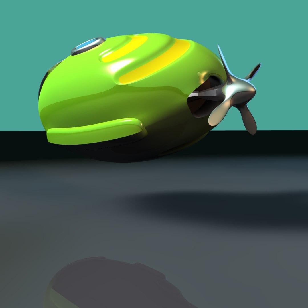 Toy Submarine Obj