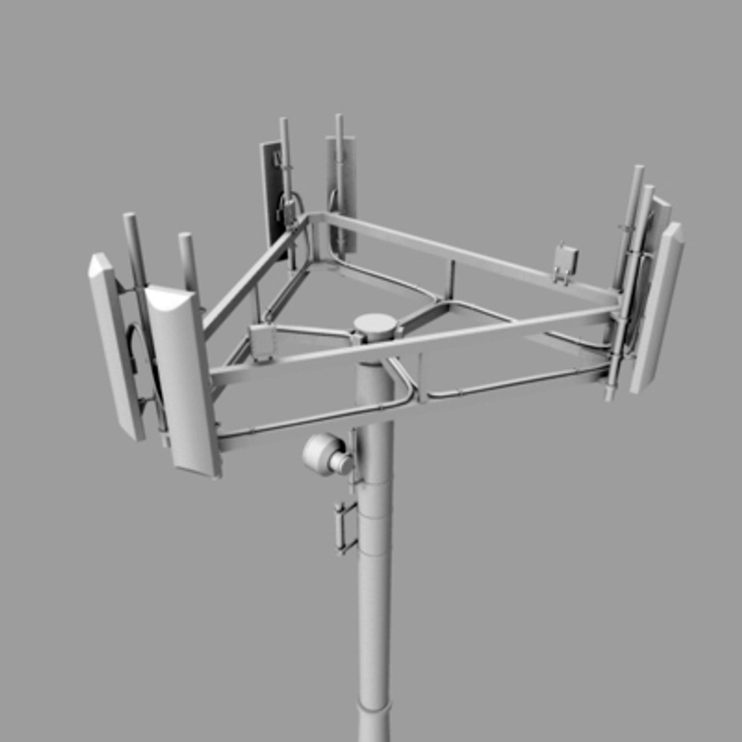 3d Model Communication Tower