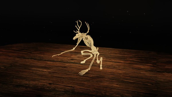 Wendigo Skeleton model - TurboSquid 1835618