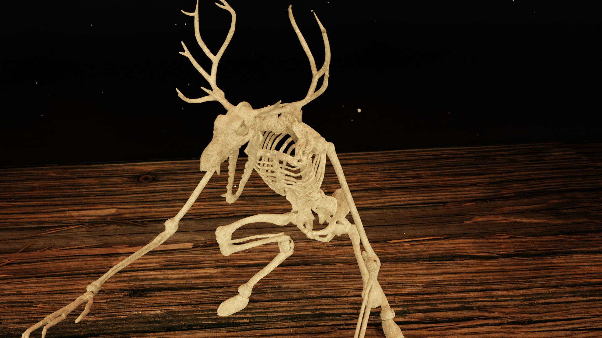 Wendigo Skeleton model - TurboSquid 1835618