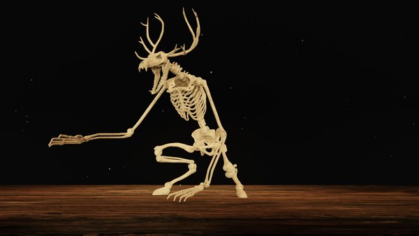 Wendigo Skeleton model - TurboSquid 1835618