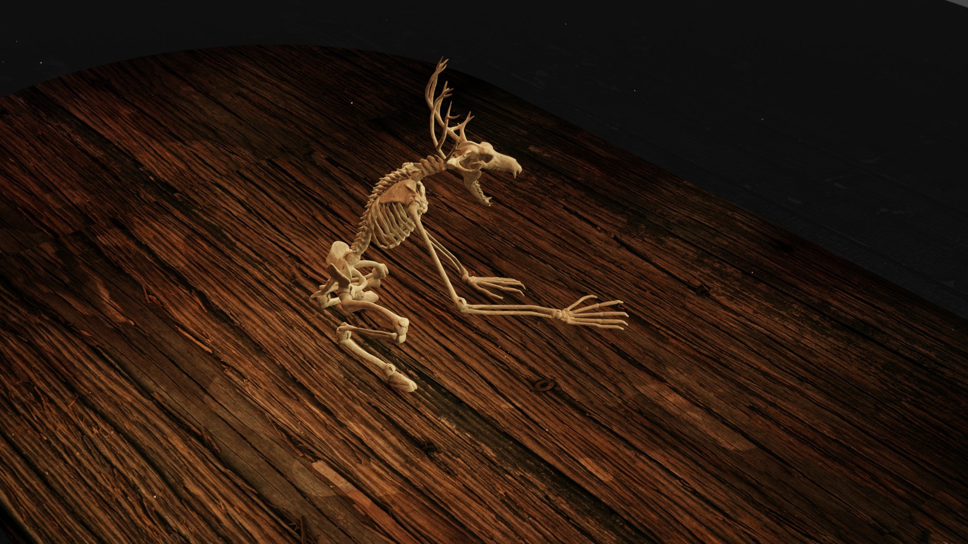 Wendigo Skeleton model - TurboSquid 1835618