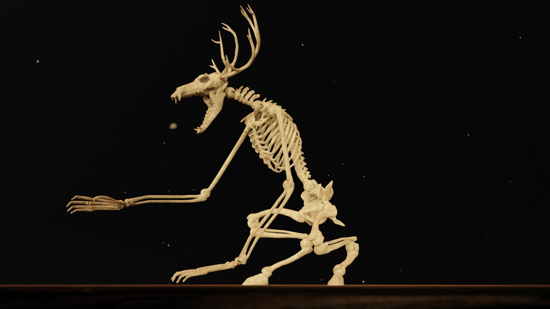 Wendigo Skeleton model - TurboSquid 1835618
