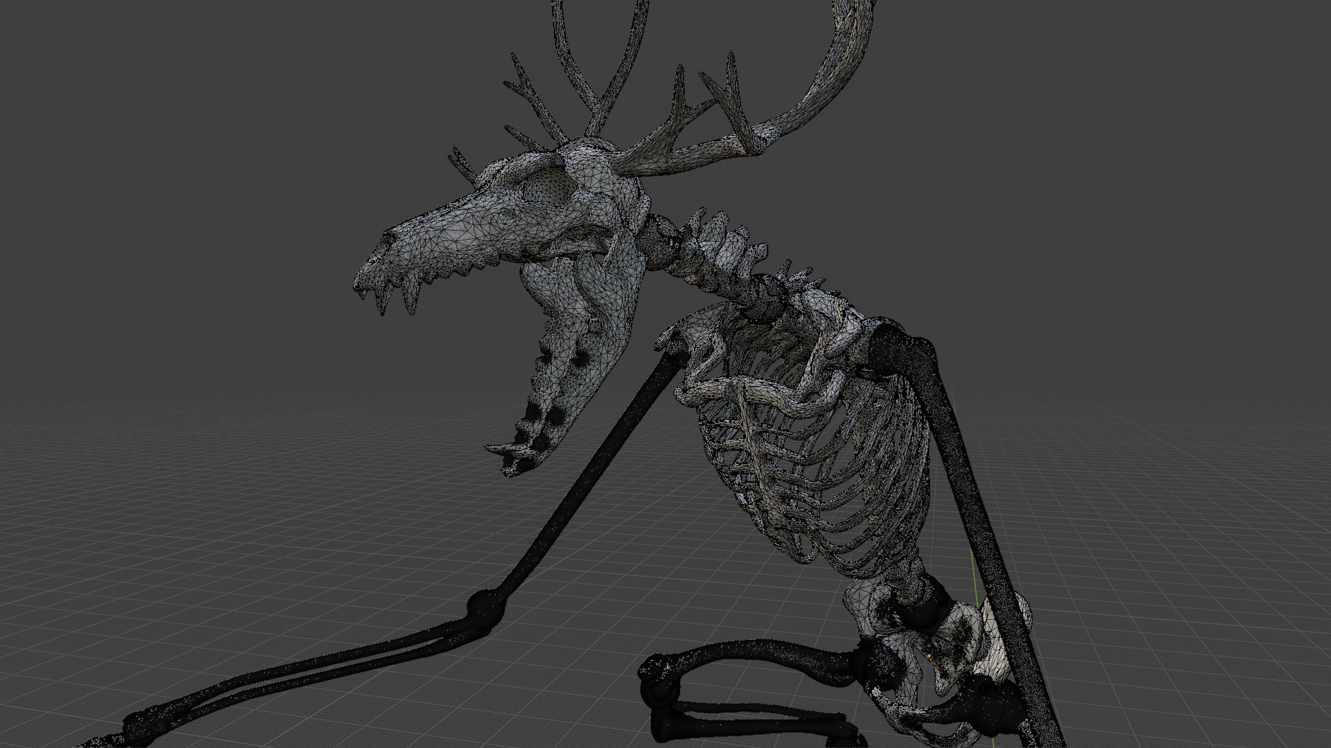 Wendigo Skeleton model - TurboSquid 1835618