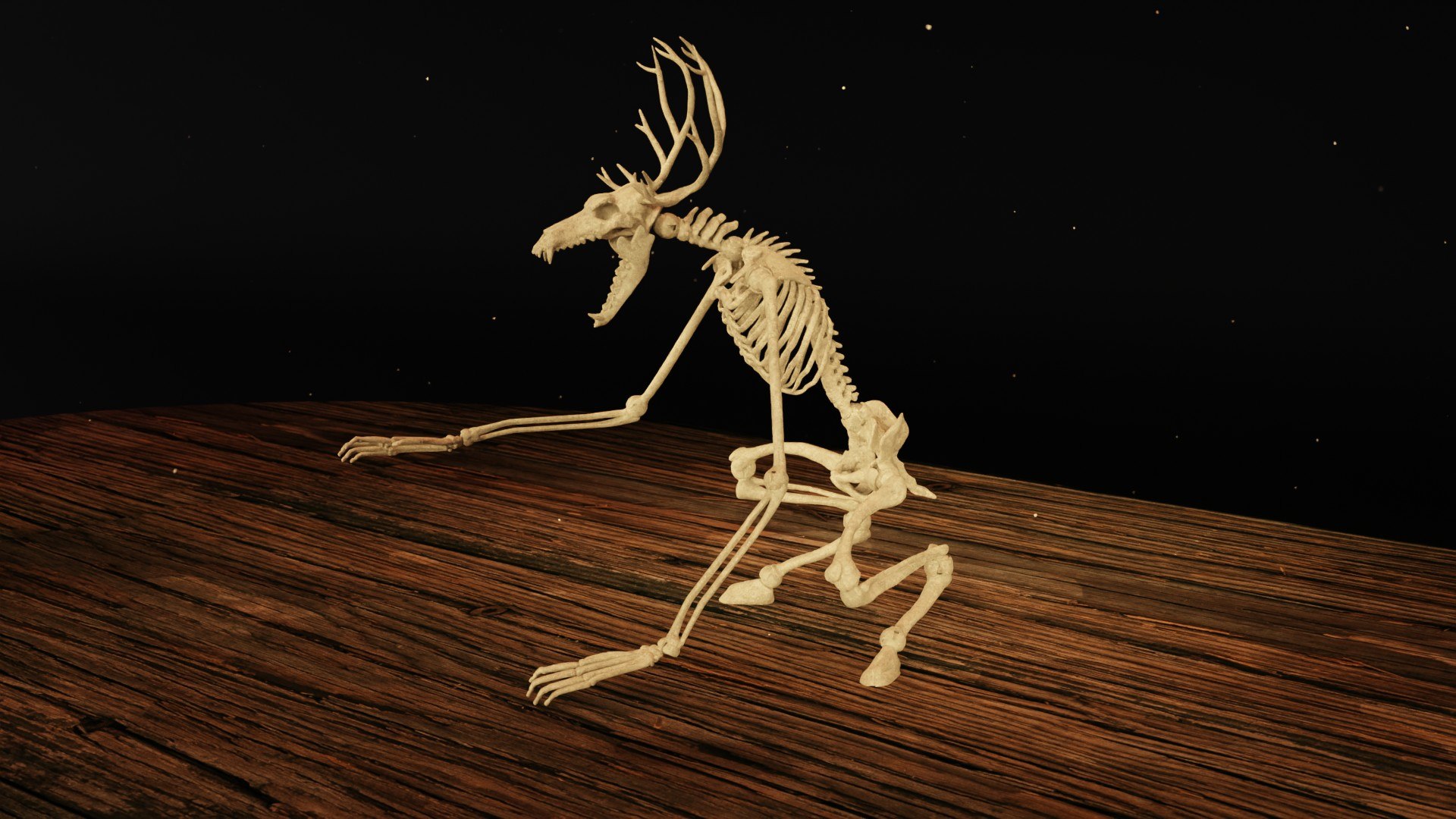Wendigo Skeleton model - TurboSquid 1835618