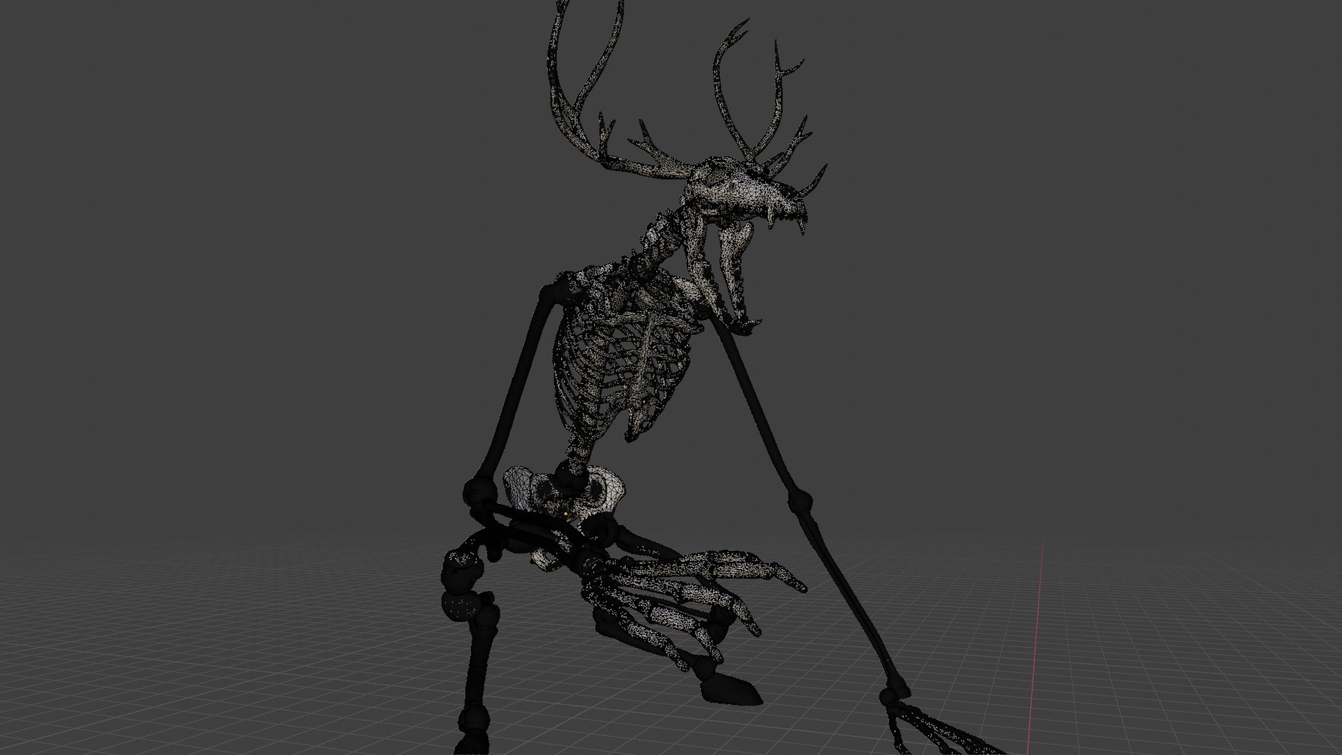 Wendigo Skeleton model - TurboSquid 1835618