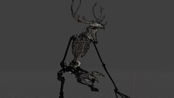Wendigo Skeleton model - TurboSquid 1835618