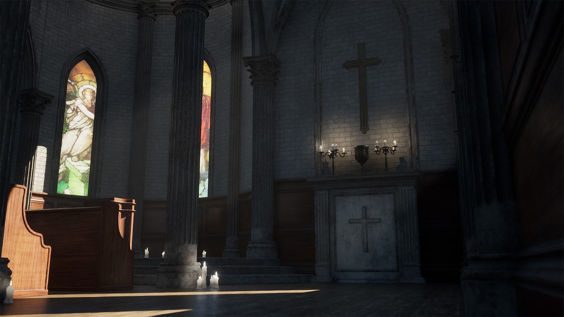 Church Interior 3D - TurboSquid 2252047