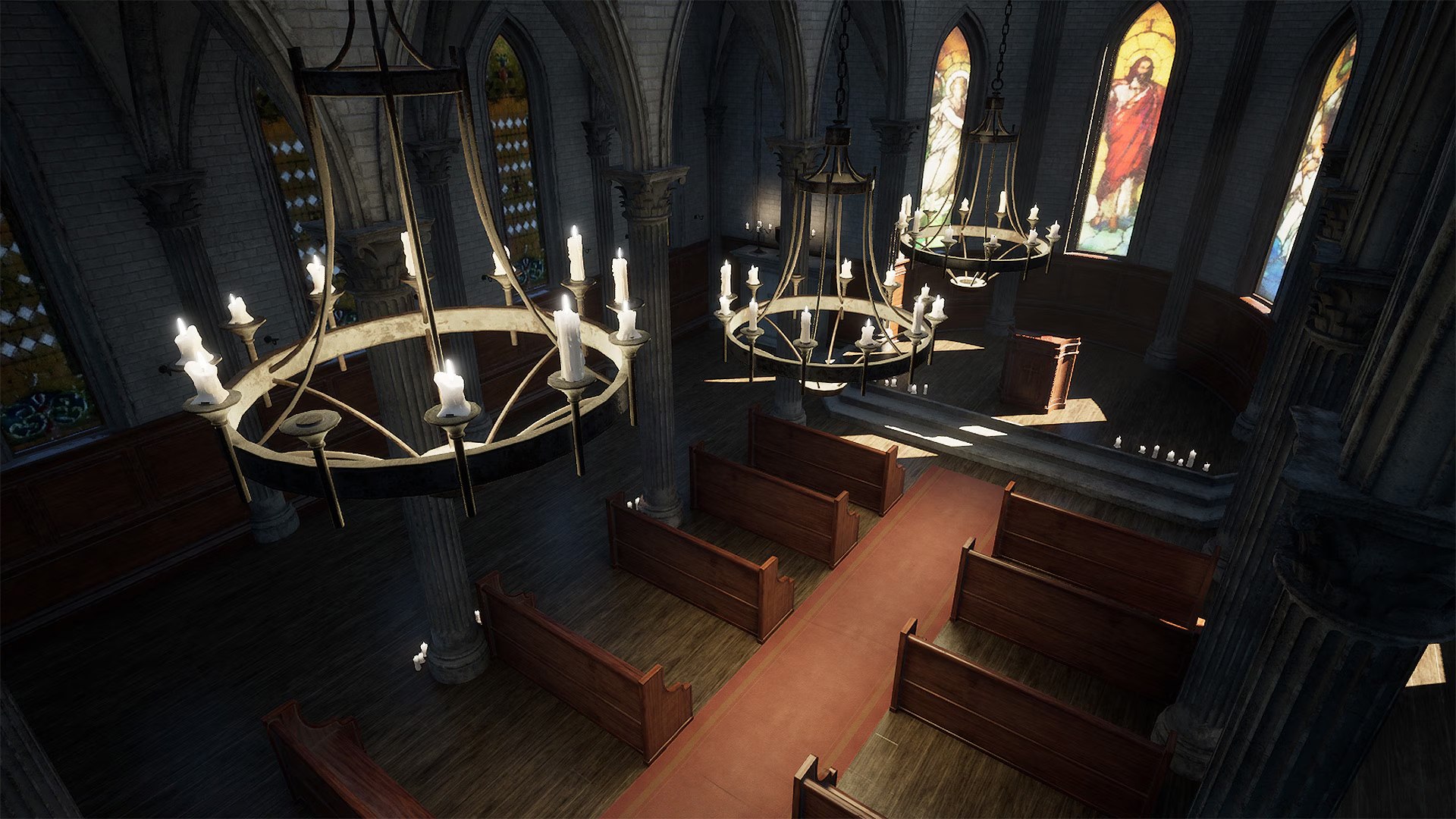 Church Interior 3D - TurboSquid 2252047