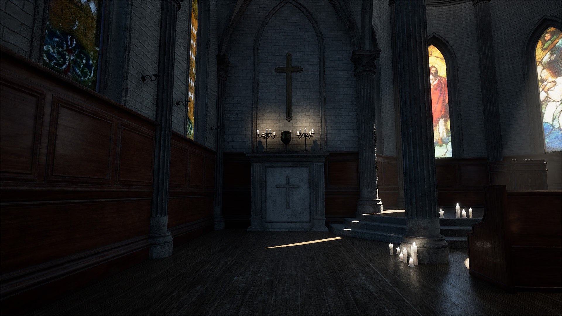 Church Interior 3D - TurboSquid 2252047