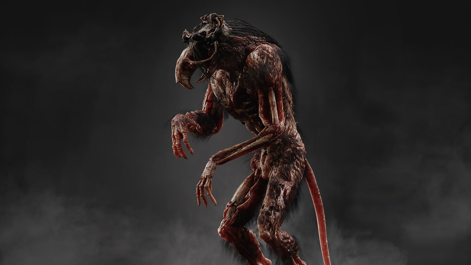 3D Rat King - TurboSquid 2381157
