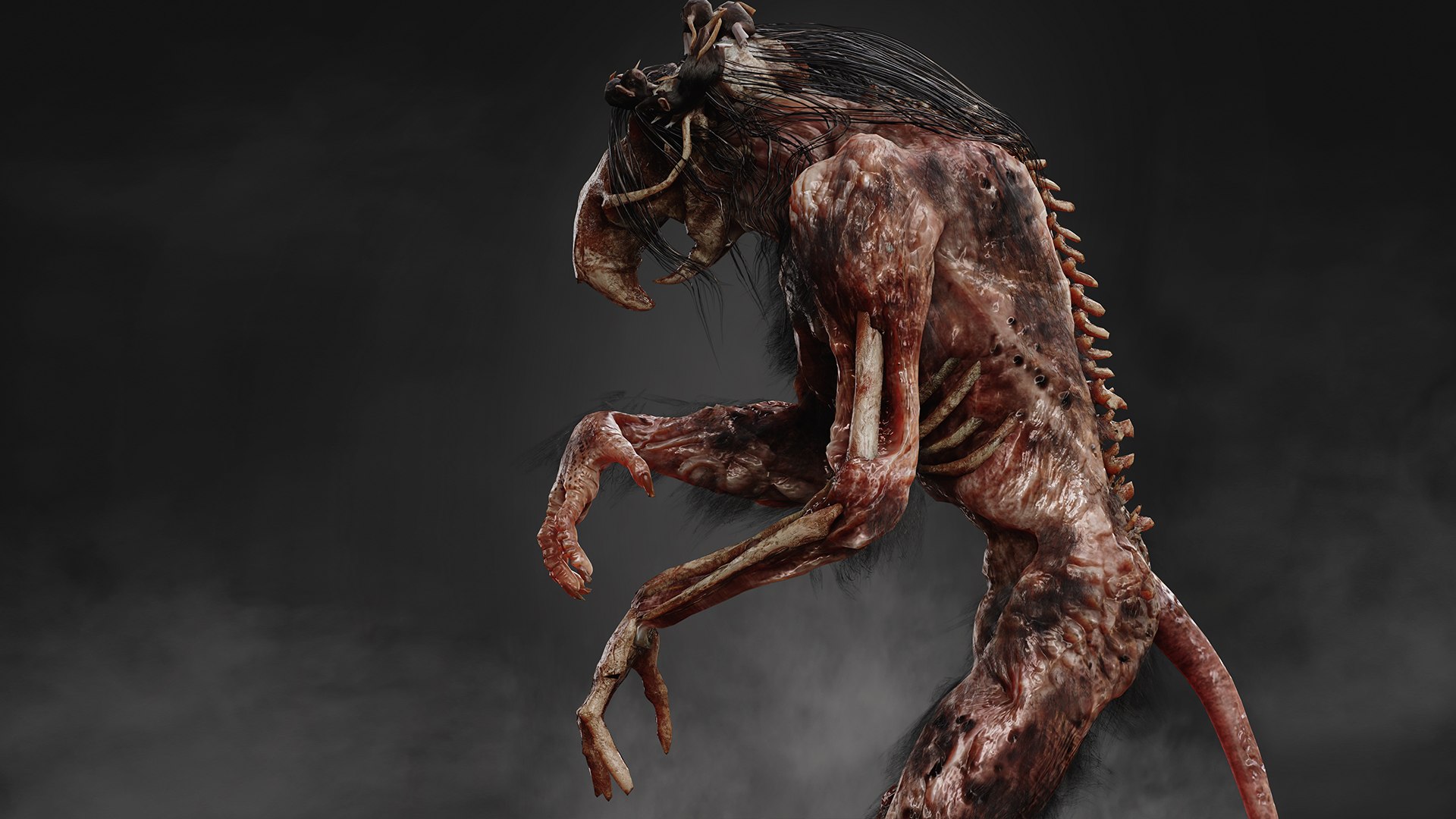 3D Rat King - TurboSquid 2381157