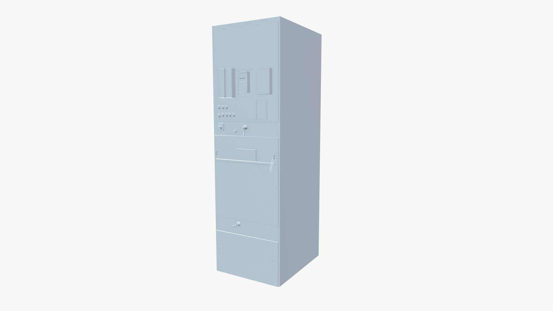 Electric Fuse Box 3D Model - TurboSquid 2259110