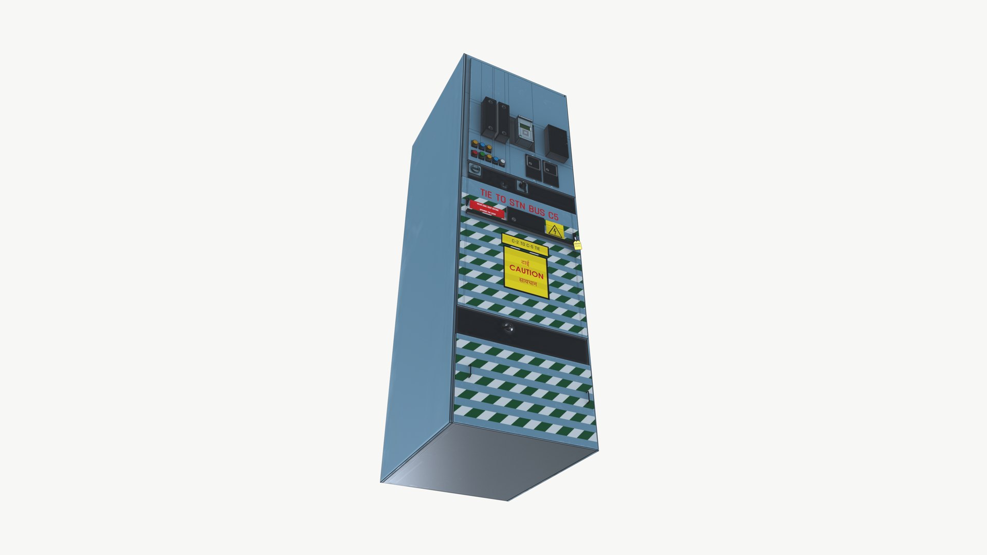 Electric Fuse Box 3D Model - TurboSquid 2259110
