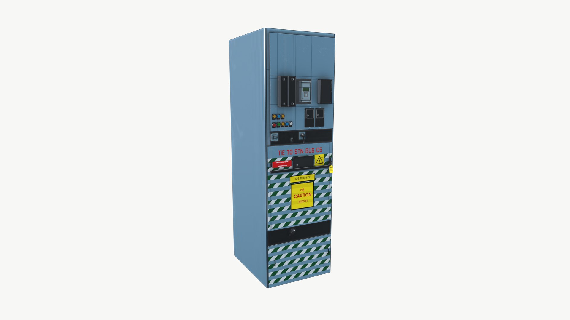 Electric Fuse Box 3D Model - TurboSquid 2259110