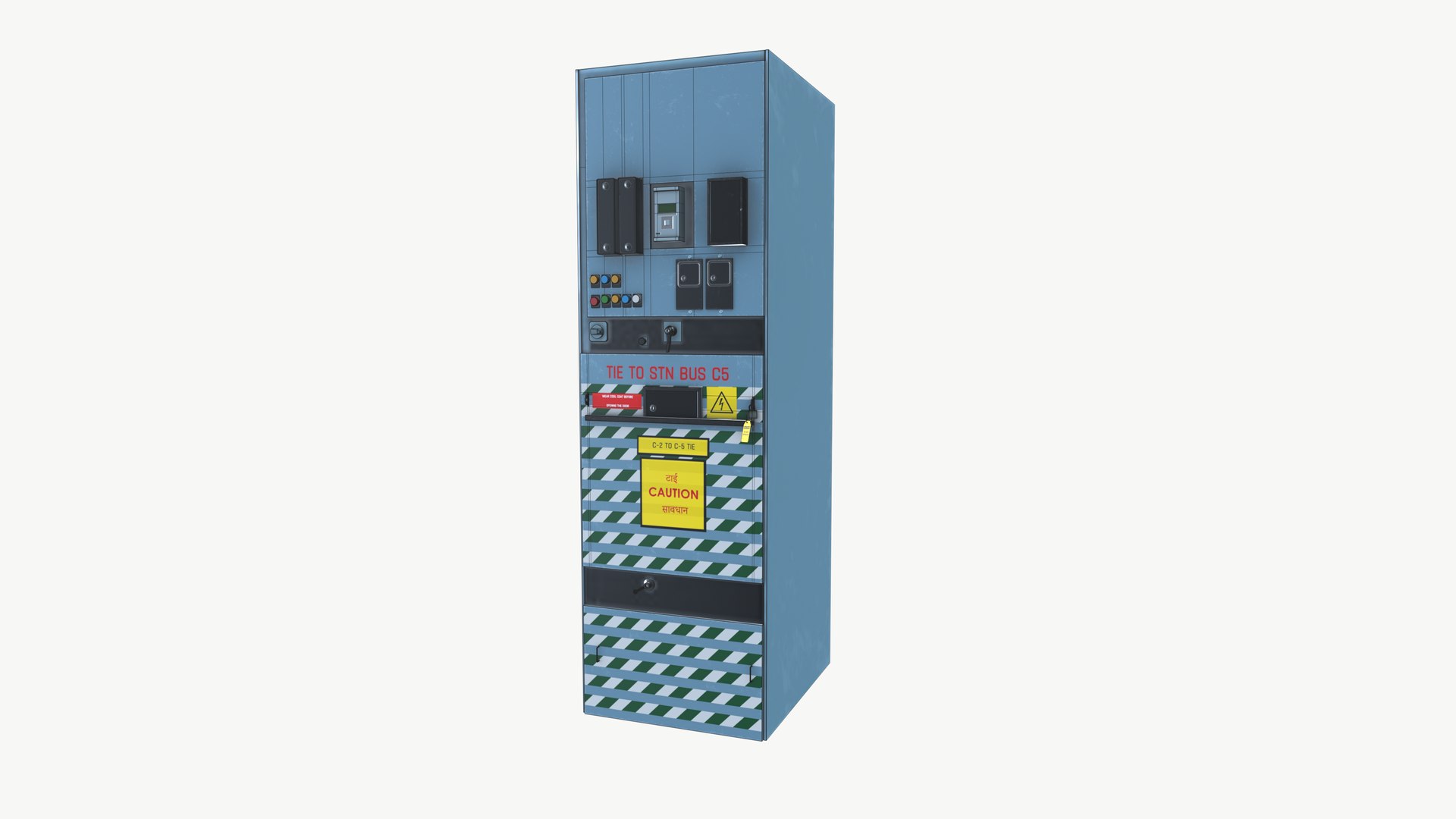 Electric Fuse Box 3D Model - TurboSquid 2259110
