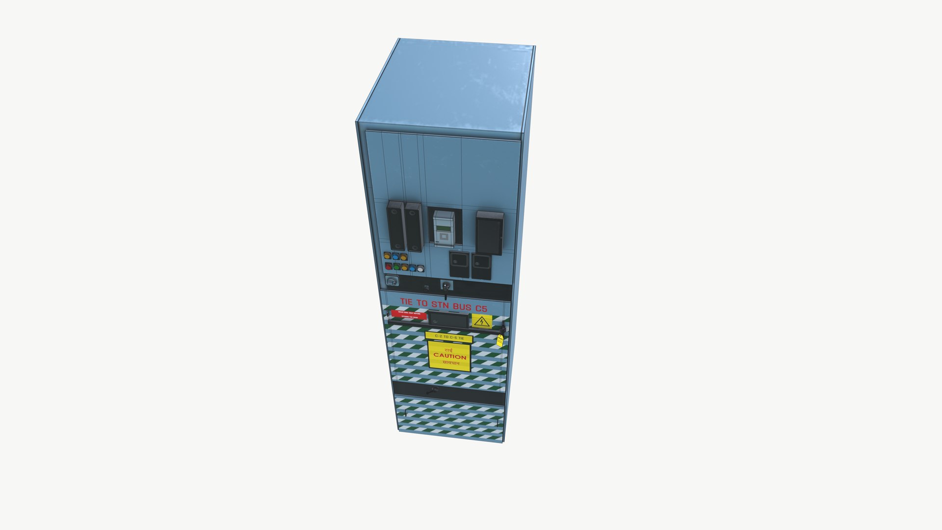 Electric Fuse Box 3D Model - TurboSquid 2259110
