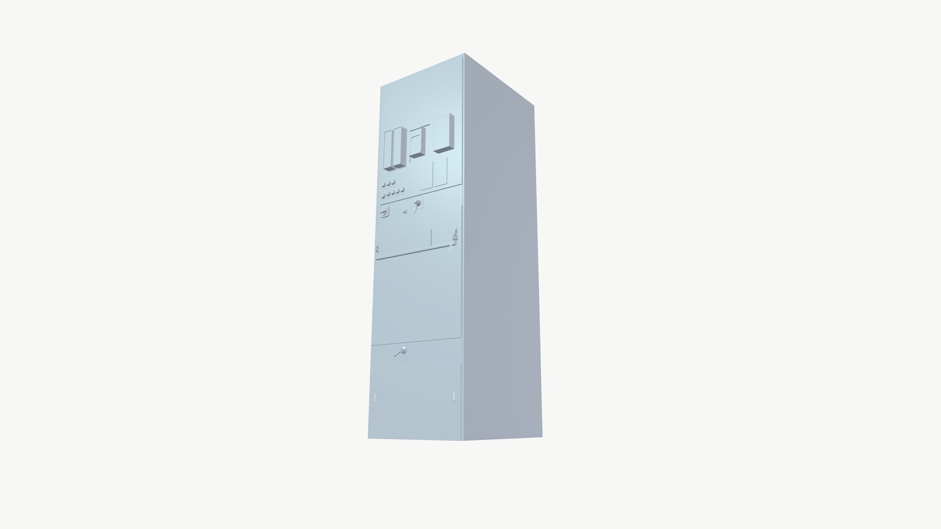 Electric Fuse Box 3D Model - TurboSquid 2259110