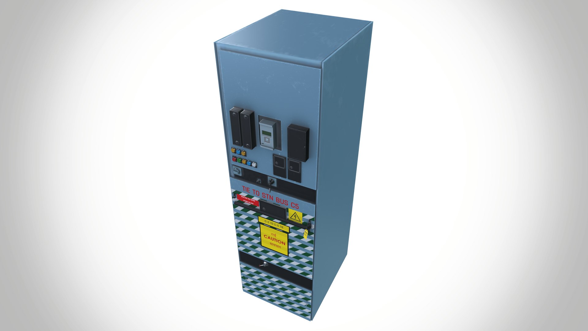 Electric Fuse Box 3D Model - TurboSquid 2259110