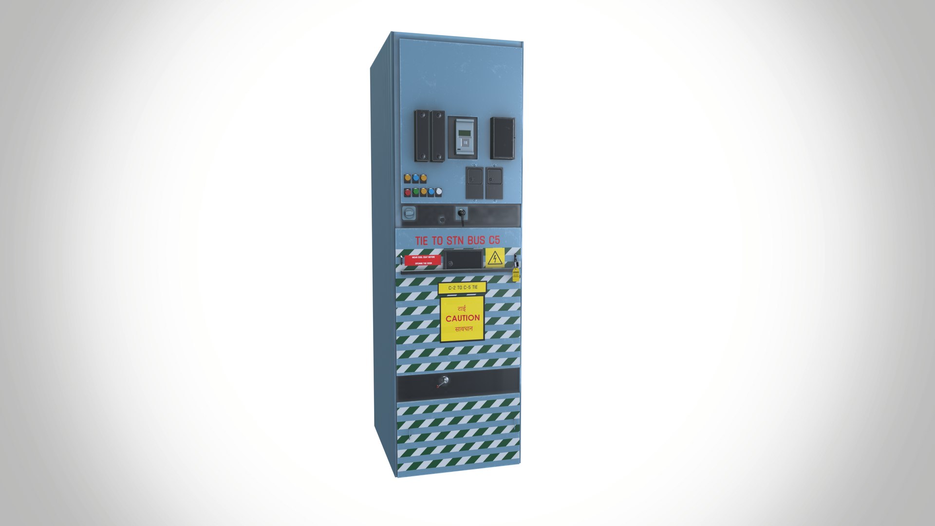 Electric Fuse Box 3D Model - TurboSquid 2259110
